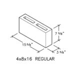 4x8x16 Regular - Bianchi Brick